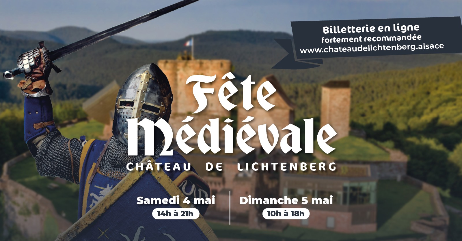 Fête Médiévale au Château de Lichtenberg - Châteaux Forts Alsace